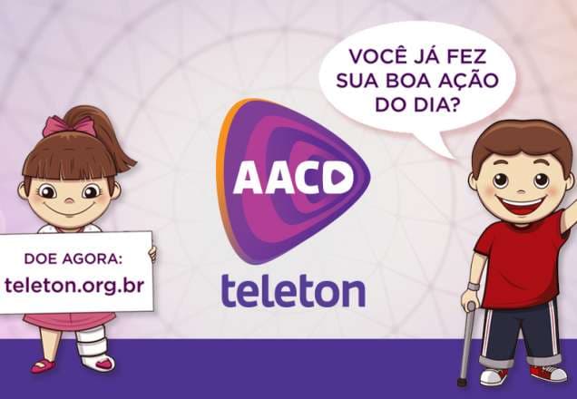 A campanha Teleton 2019 já começou! Entre no site e faça a sua doação ...