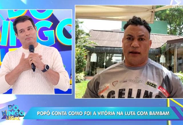 Popó revela estratégia para luta contra Bambam: "Voou longe" - SBT TV ...